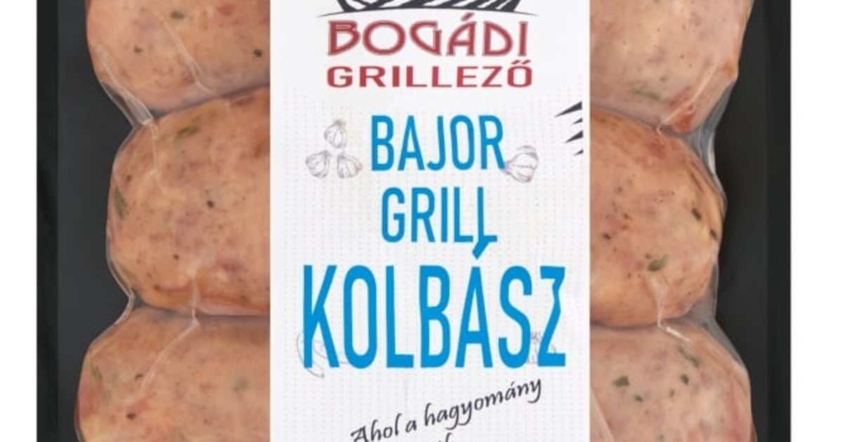 Bogádi Grillező Grill Kolbász bajor