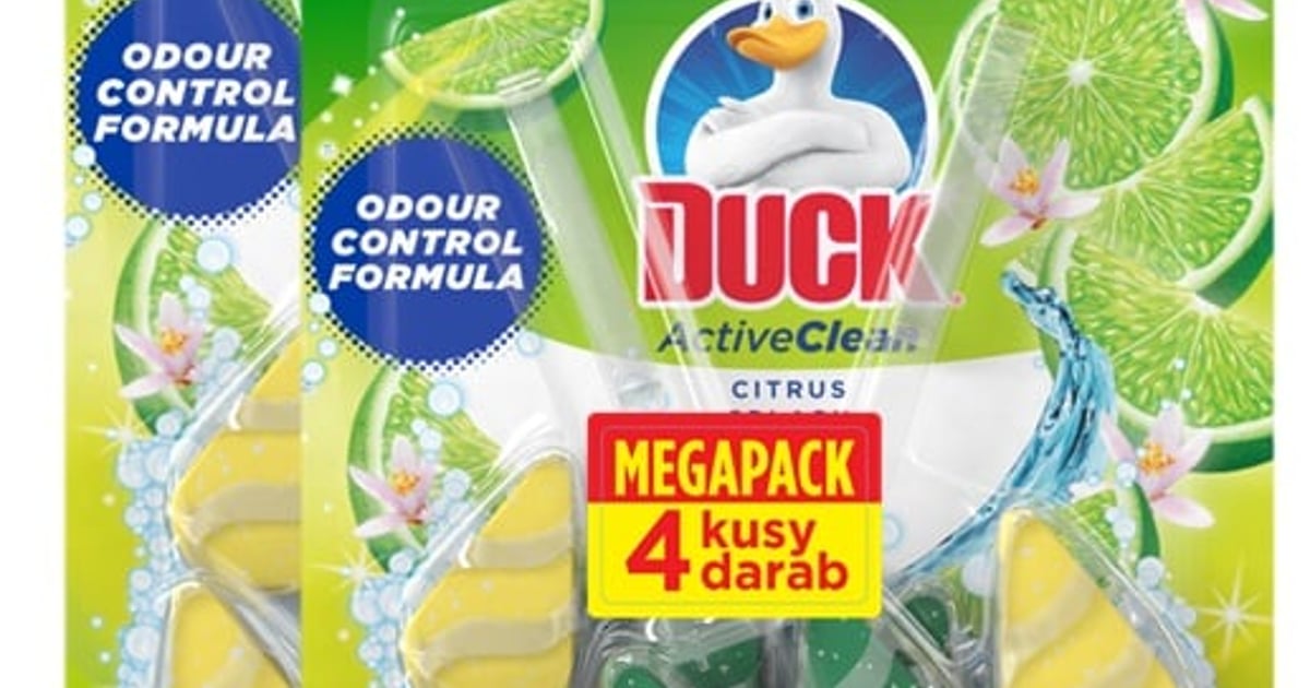 Duck® Active Clean WC-öblítő rúd Citrus