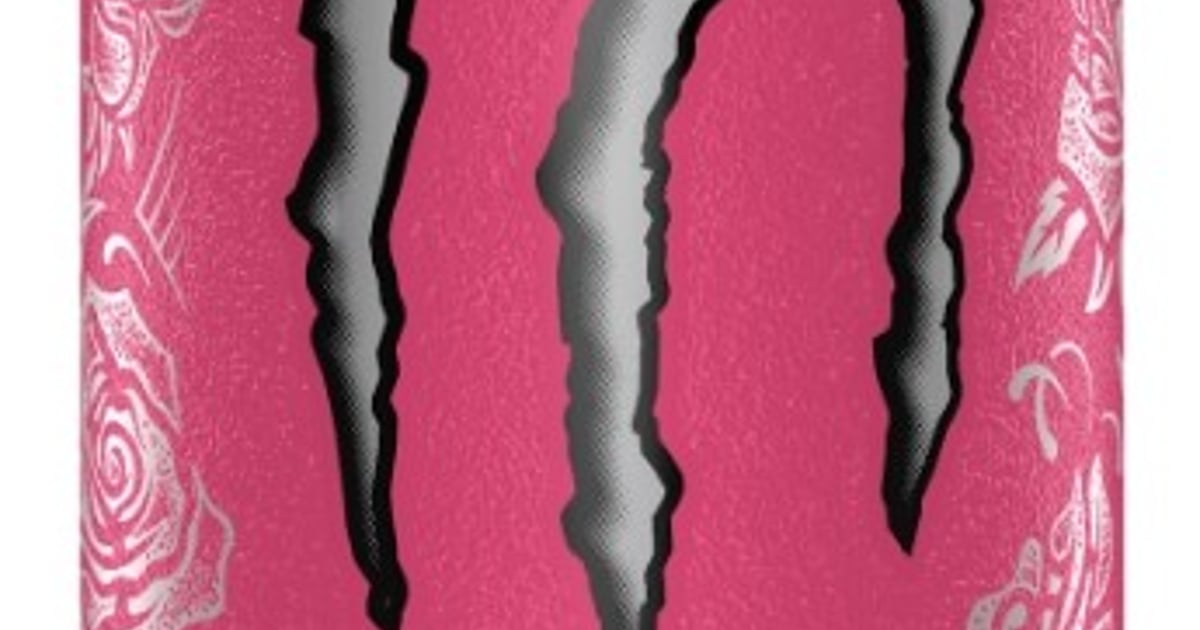 Monster Energy Ultra Rosá szénsavas ital koffeinnel és édesítőszerekkel