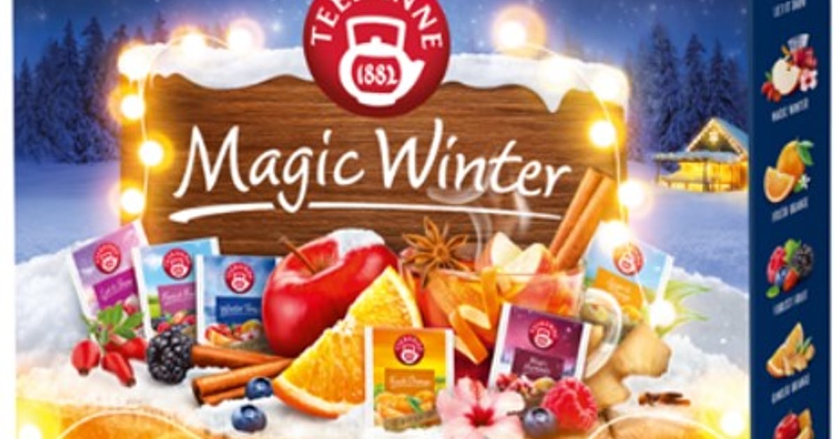 Teekanne Magic Winter tea válogatás, 6 különbőző gyümölcsös íz