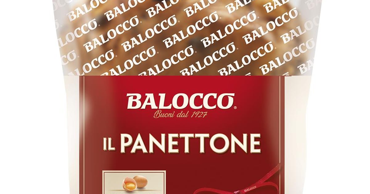 Balocco mini panettone celofánban