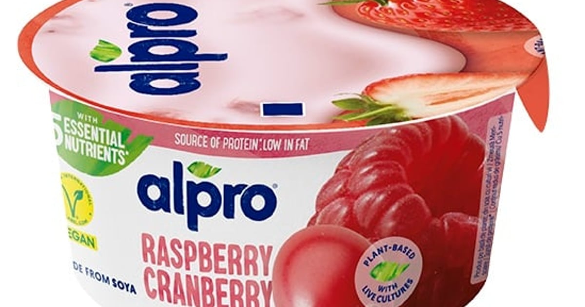 Alpro Raspberry Cranberry Soyghurt
