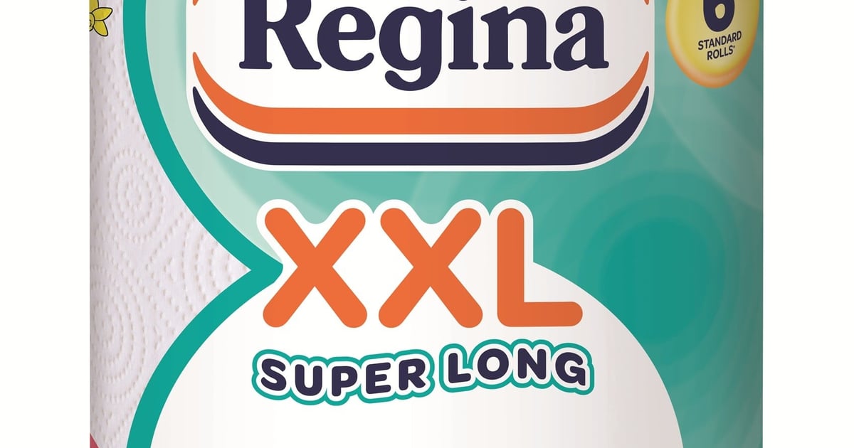 Regina XXL Super Long 1 tekercses, 2 rétegű, mintás papírtörlő