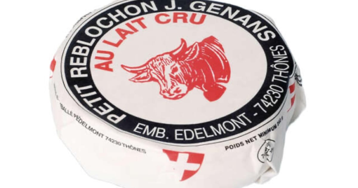 Edelmont Reblochon, mosottkérgű lágy sajt