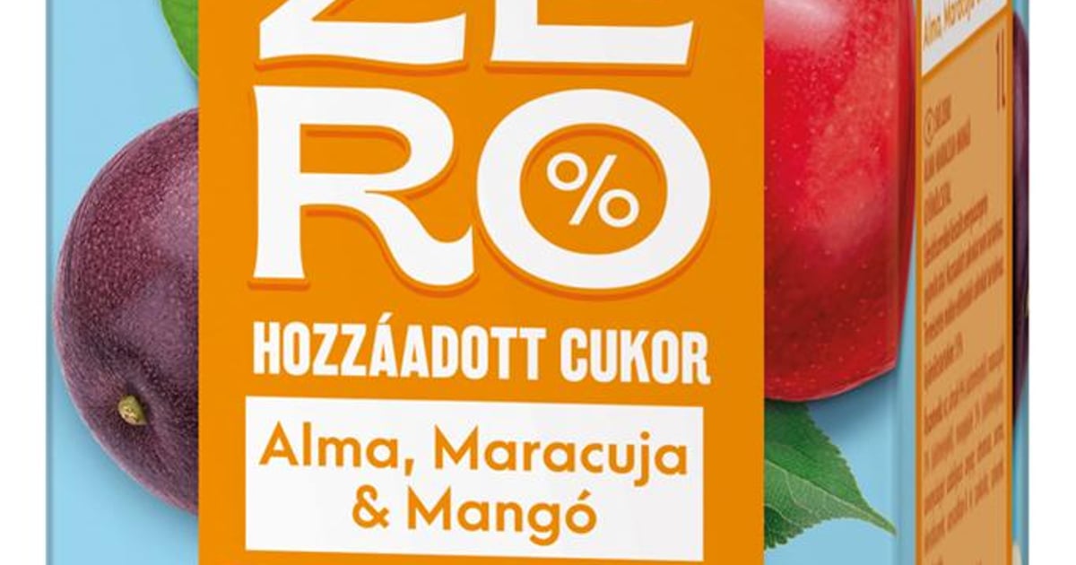 SIÓ ZERO Alma - Maracuja - Mangó gyümölcsital