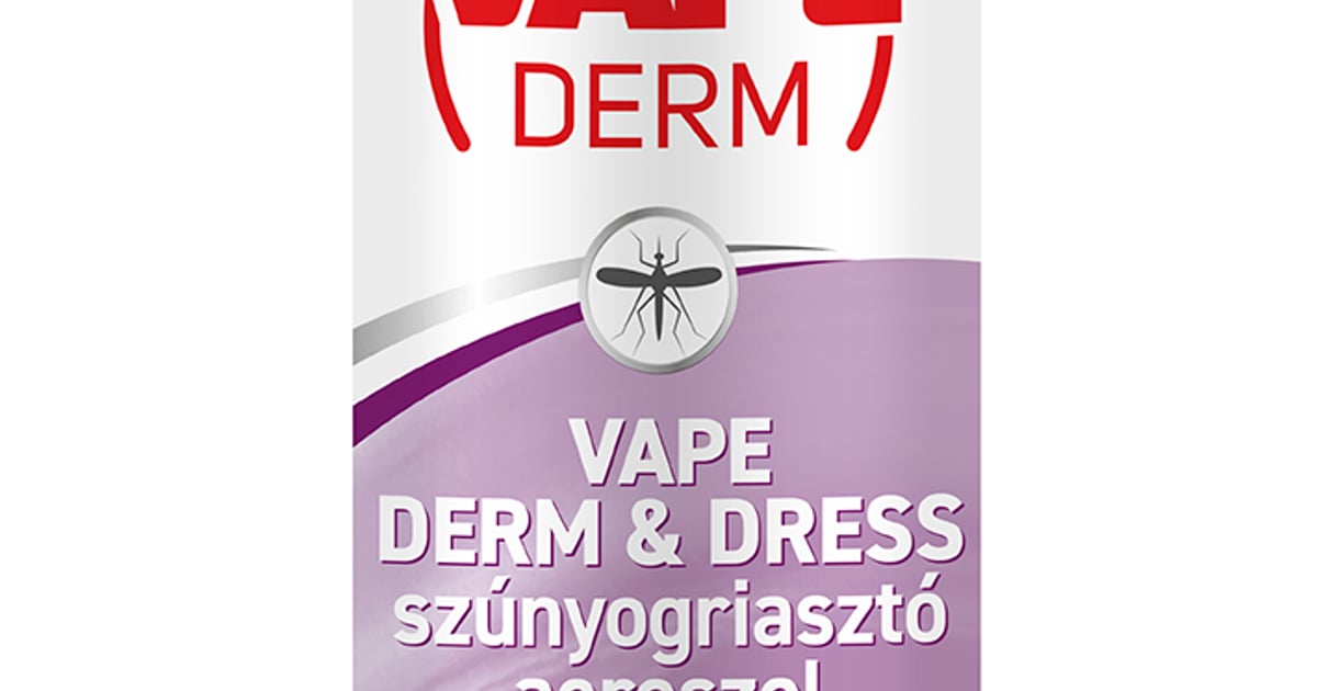VAPE DERM & DRESS szúnyogriasztó aeroszol
