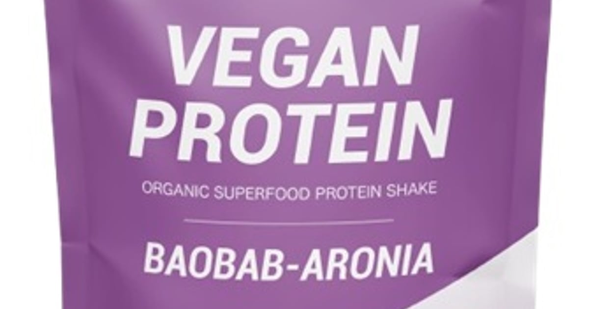 NUTRIQA Organic Vegán Baobab-Arónia protein shake