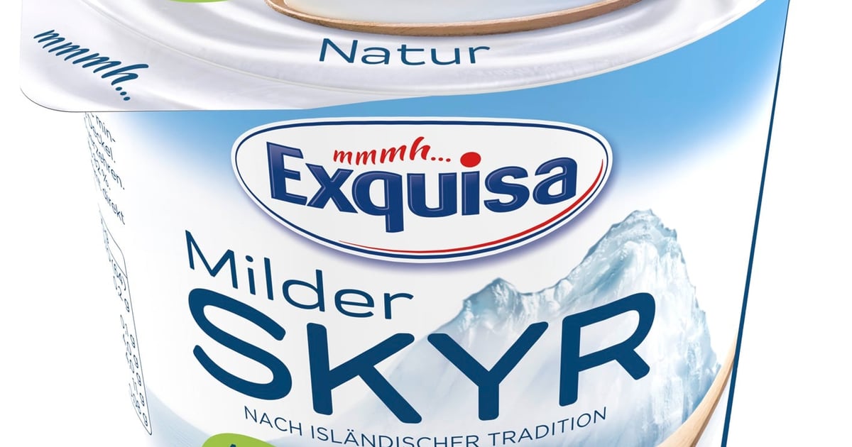 Exquisa Mild Skyr - sovány, friss krémsajt, fehérjében gazdag