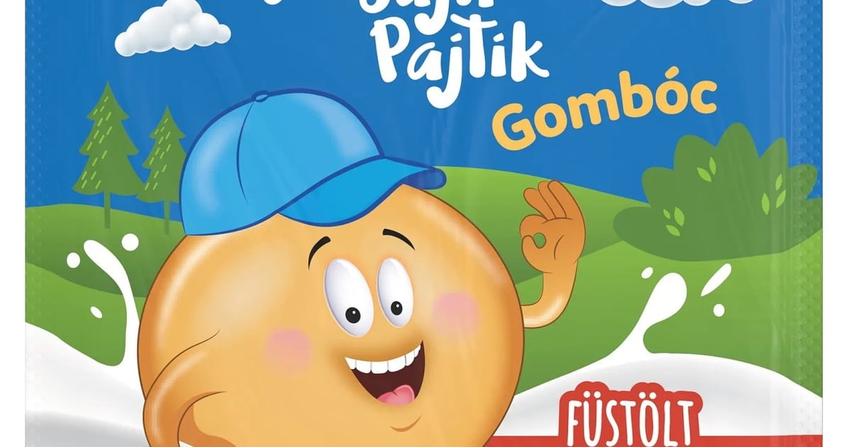 Medve Sajti Pajtik Gombóc - füstölt mozzarella snack sajt