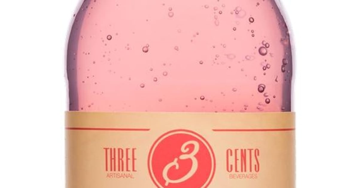 Three Cents Pink Grapefruit Soda
