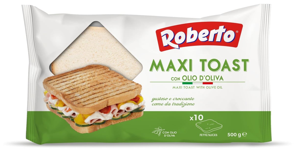 Roberto maxi toast essenza - toast kenyér olívaolajjal