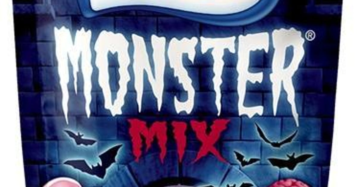 Vidal Monster Mix gyümölcsös ízű gumicukor