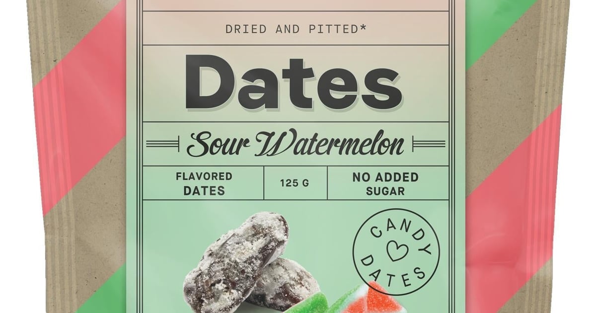 Dave & Jon's Dates Sour Watermelon - savanyú görögdinnye ízű datolya snack
