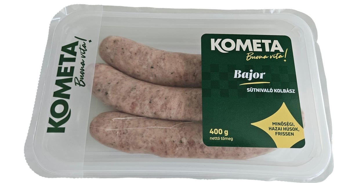 Kométa Friss bajor sütnivaló kolbász