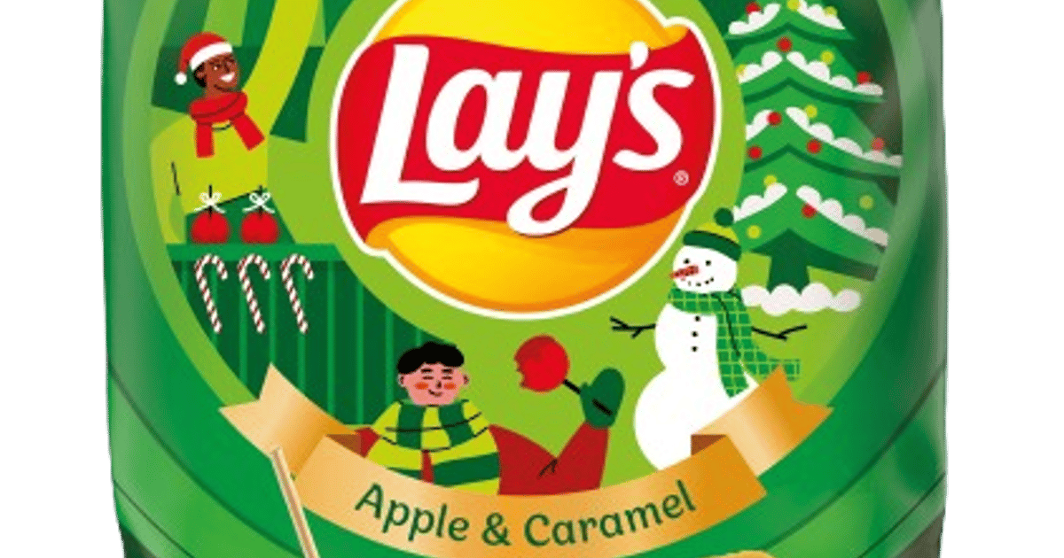 Lay's Festive Apple & Caramel