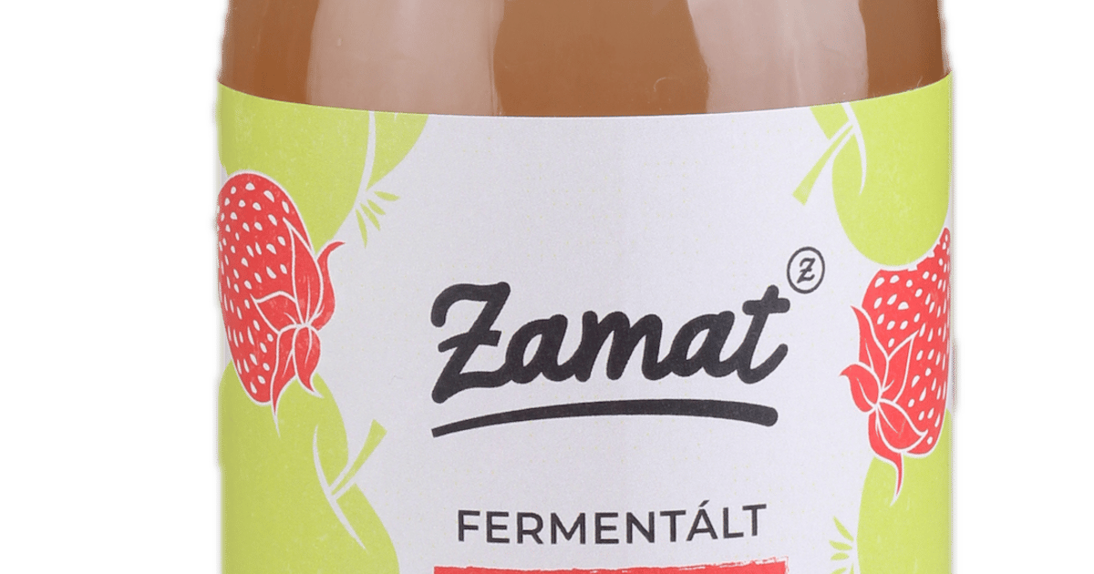 Zamat Fermentált Alma-Eper üdítő