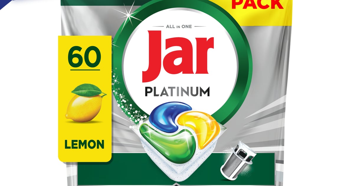 Jar Platinum All in One Mosogatókapszula Lemon, 60 db