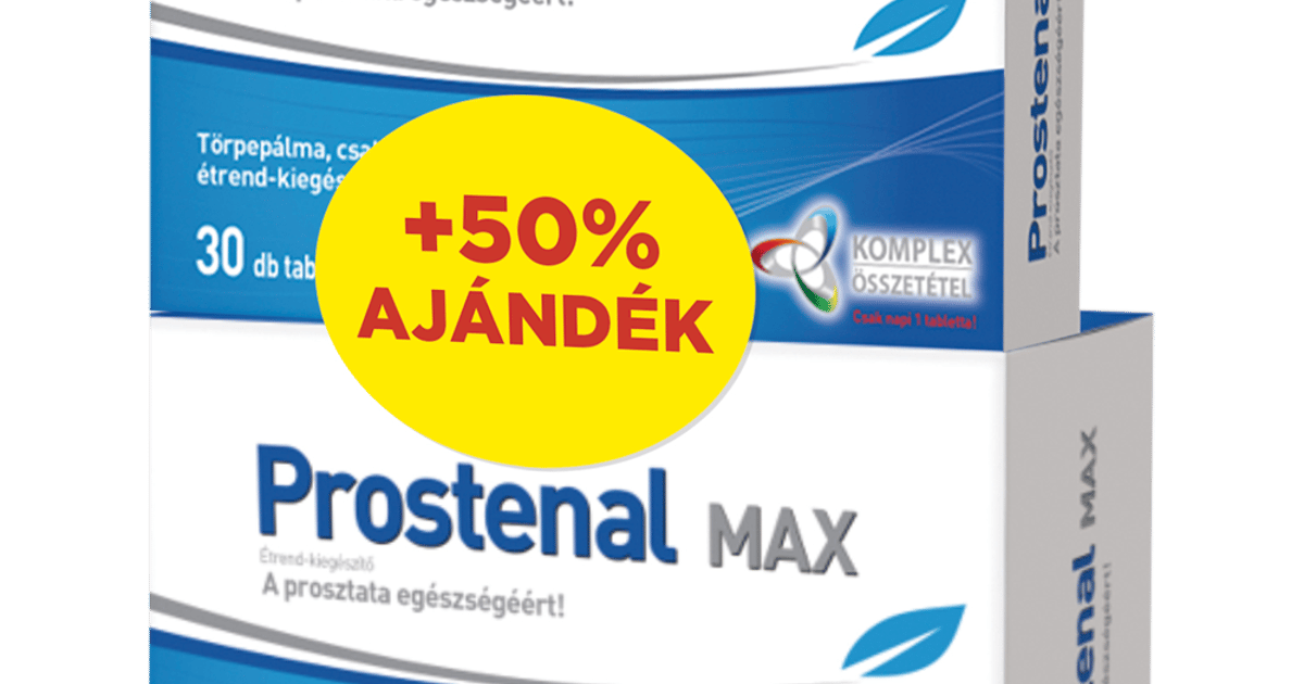Walmark Prostenal Max tabletta csomag 60 db + 30 db
