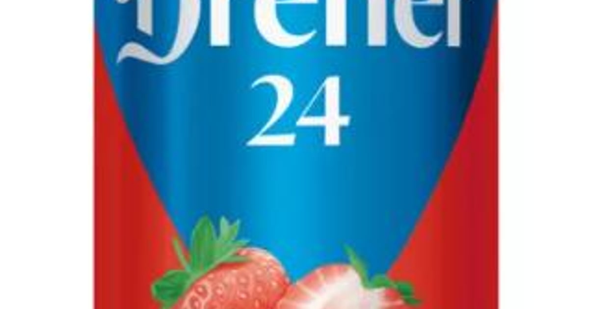 Dreher 24 Eper alkoholmentes világos sör és eper ízű ital keveréke 0,0%