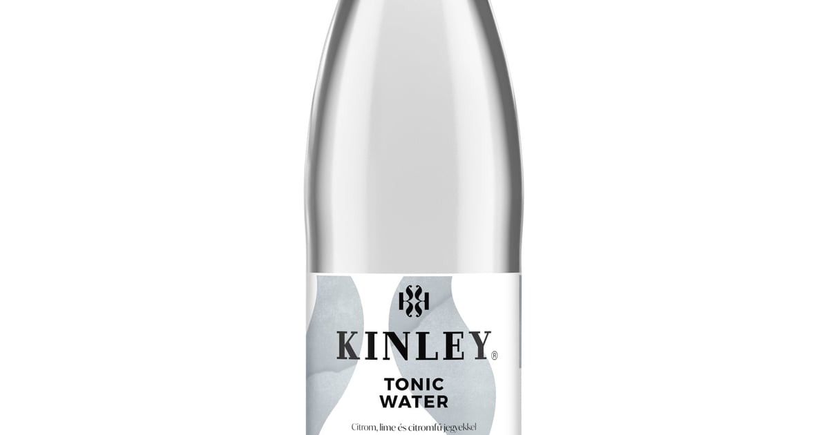 Kinley Tonic Water tonikízű szénsavas üdítőital