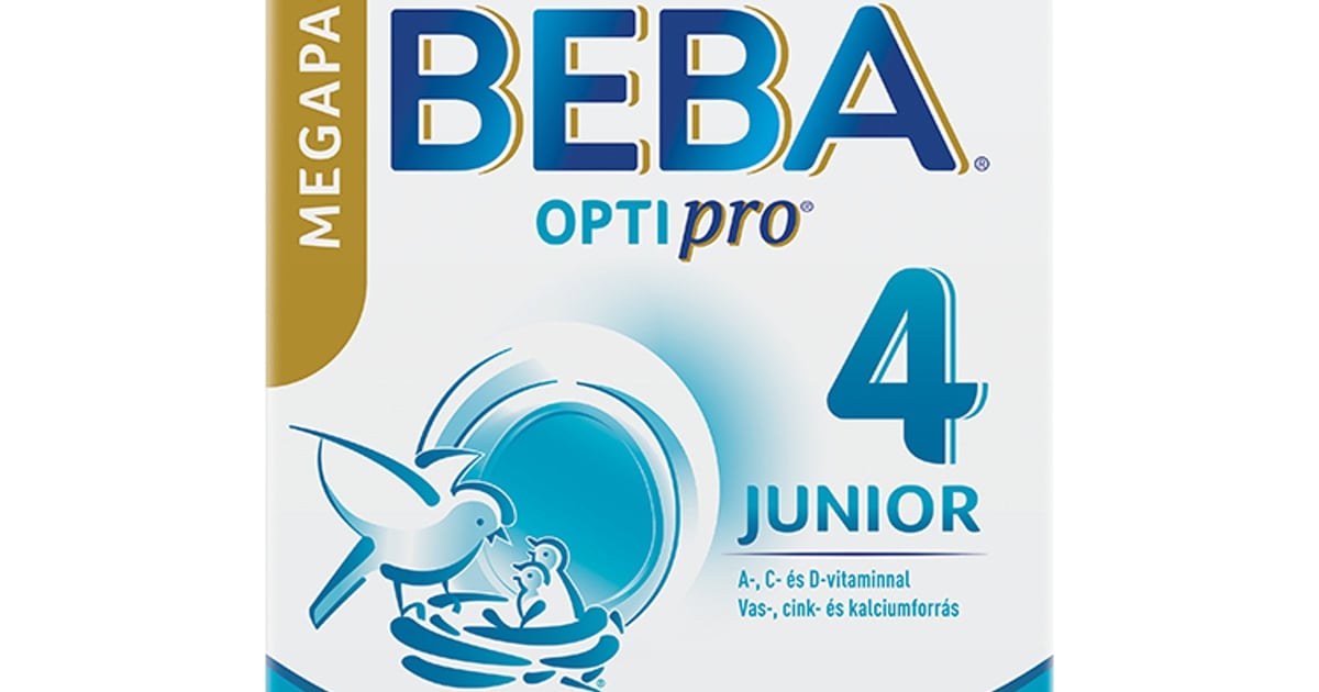 Beba Optipro 4 Junior tejalapú italpor vitaminokkal és ásványi ...