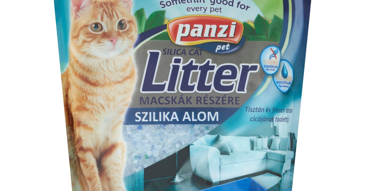 Panzi Macskaalom Silica Natúr (3,8 liter)