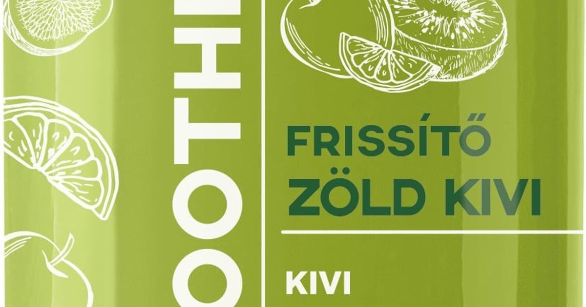 Sió Smoothie Frissítő Zöld Kiwi 100%