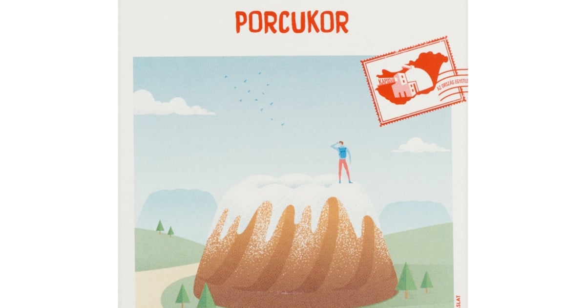 Koronás Cukor dobozos porcukor