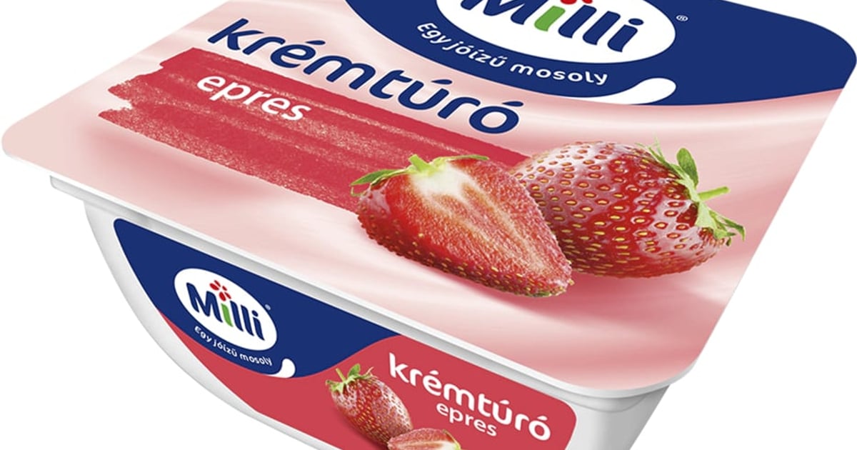 Milli epres krémtúró