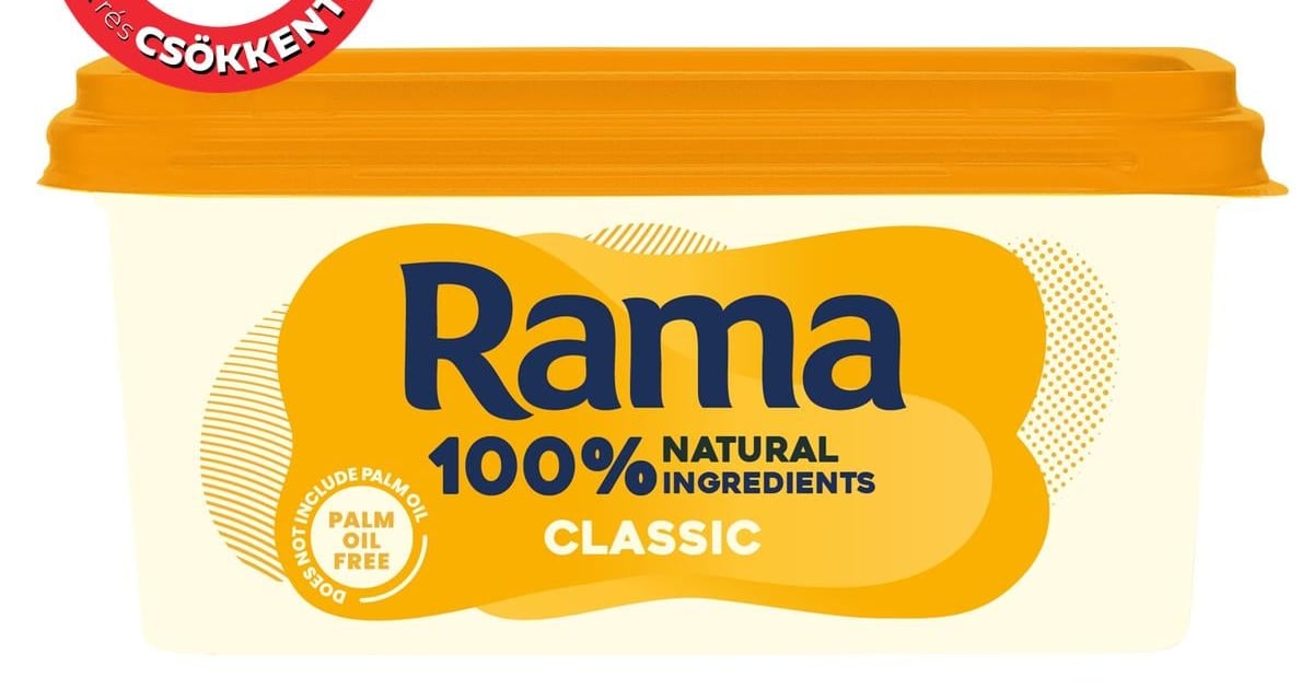 Rama Classic tégelyes margarin