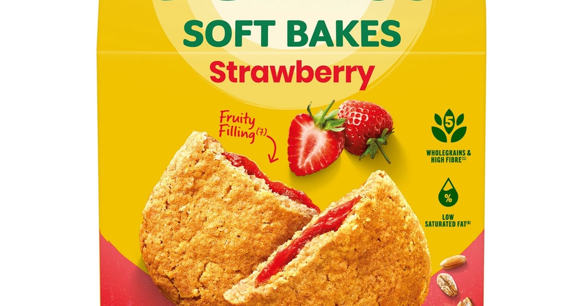 Belvita JóReggelt! Softy gabonás keksz epres töltelékkel 5 db