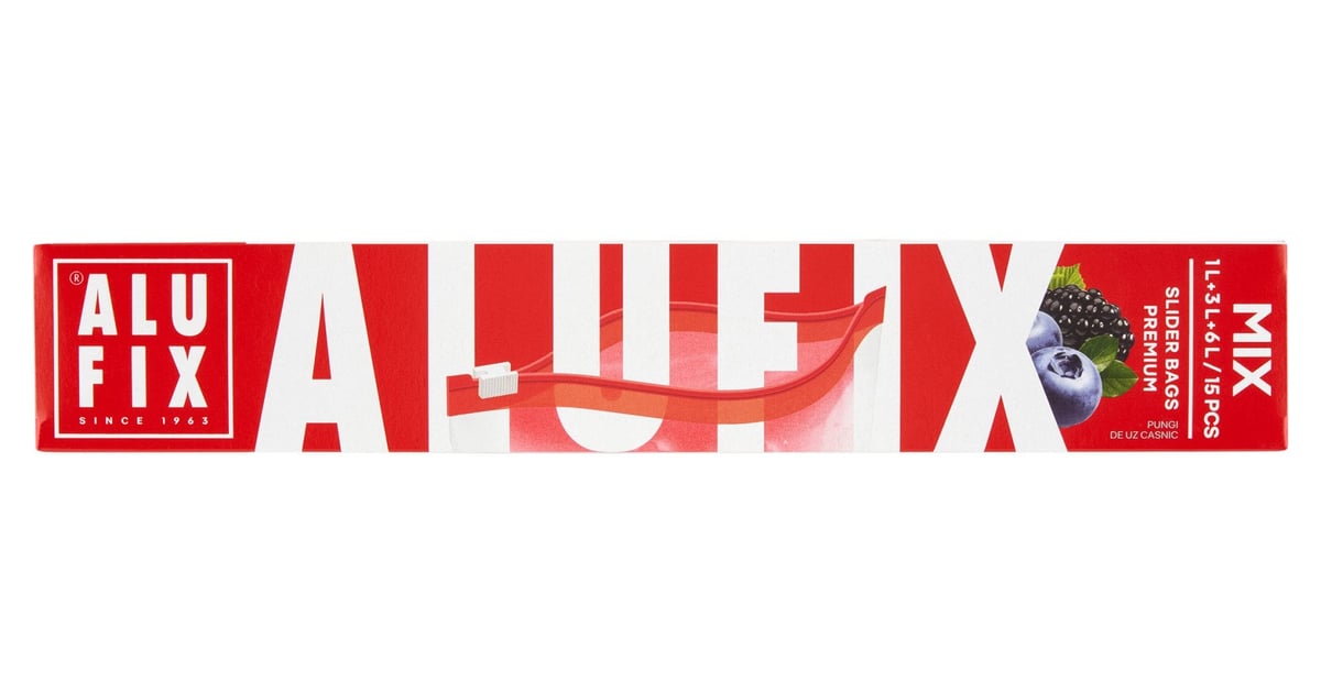 ALUFIX Zipp Fix Zipzáras zacskó 1L/3L/6L