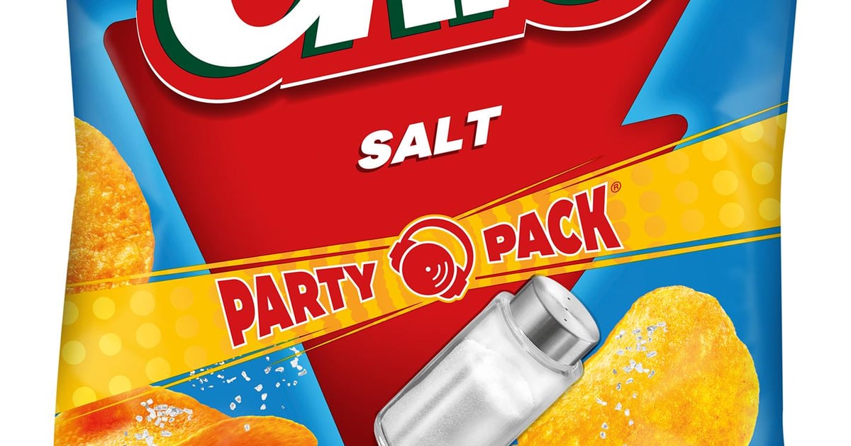 Chio Chips Party Pack Salt