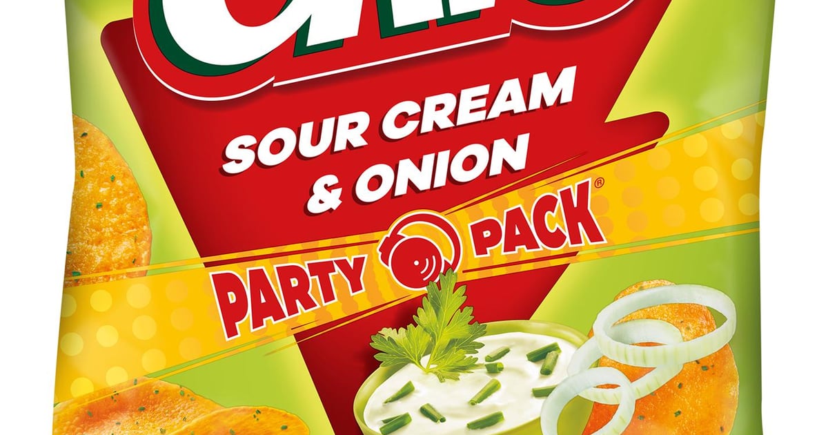Chio Chips Party Pack hagymás-tejfölös