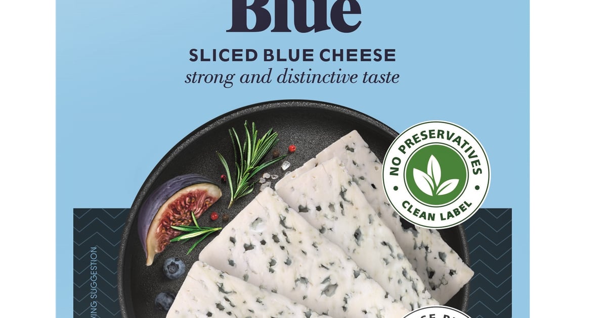Lazúr Blue kékpenészes márványsajt, szeletelt