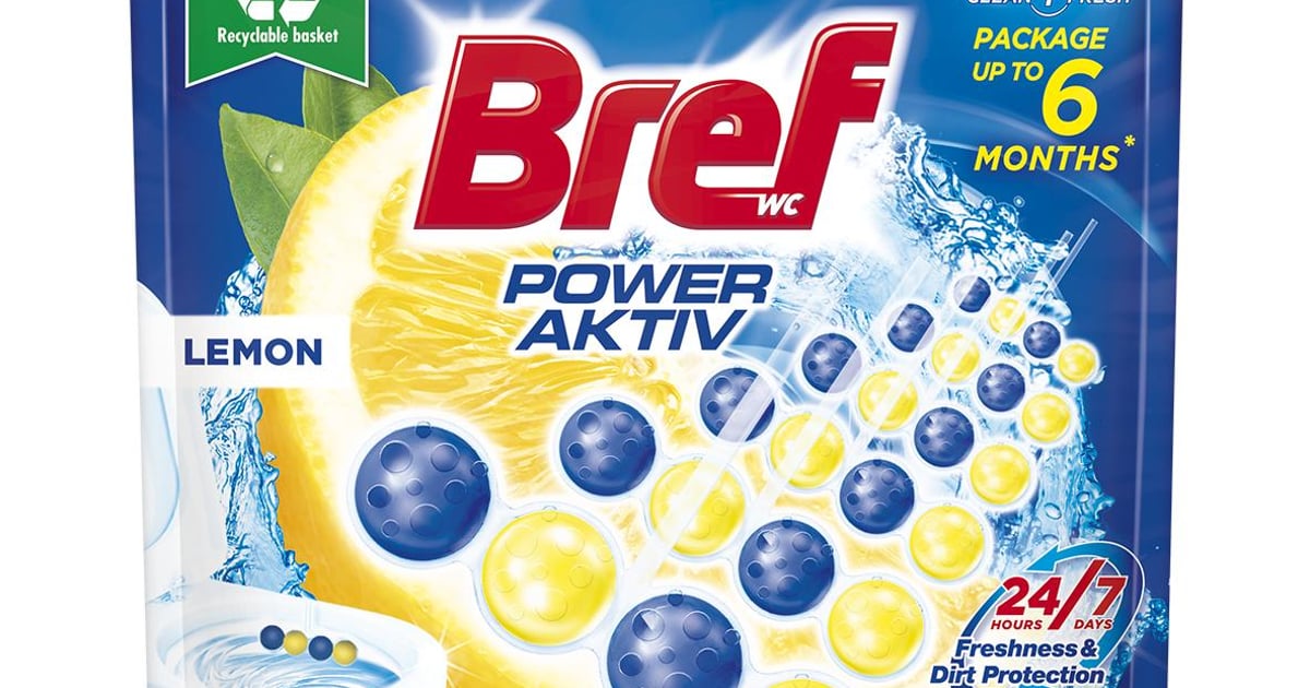 Bref Power Aktiv Lemon 6x50g
