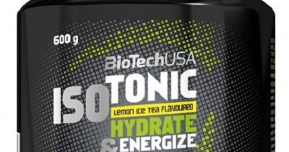 BioTechUSA IsoTonic citromos ice tea