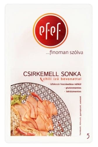 eFeF Csirkemell sonka chili ízű bevonattal