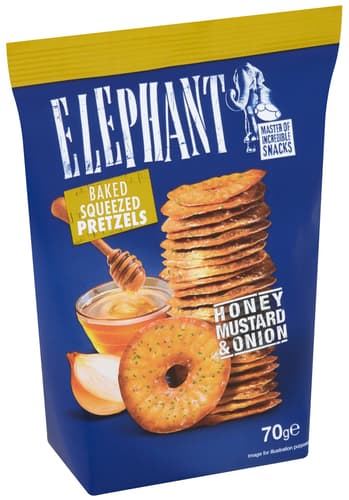Elephant chips-tallér mézes-mustáros-hagymás