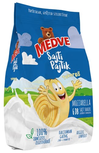 Medve Sajti Pajtik Tekergő sajt snack
