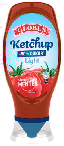 Globus Ketchup Light flakonos