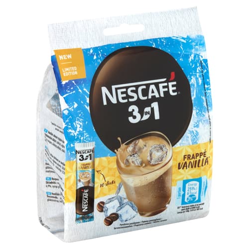 NESCAFÉ 3in1 Frappé Vanilla (10x16g)