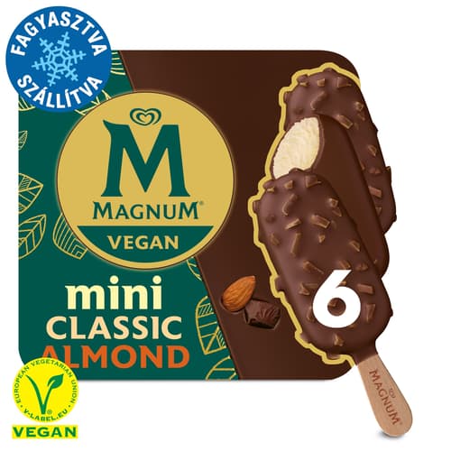 Magnum Mini Multipack Jégkrém Vegán Classic-Mandula 6x55ml