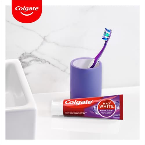 Colgate Max White Purple Reveal fogkrém